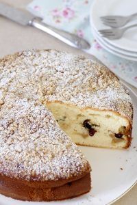 Ricotta Apple Cake with Streusel Topping | Lil' Cookie