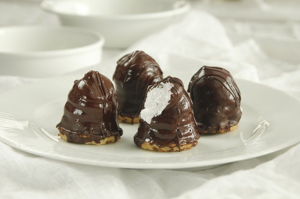 Cinnamon Coffee Krembo Cookies | Lil' Cookie