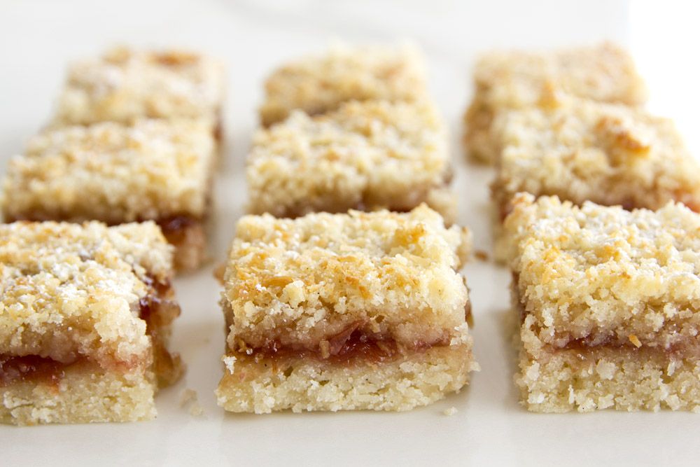Coconut Jam Bars | Lil' Cookie